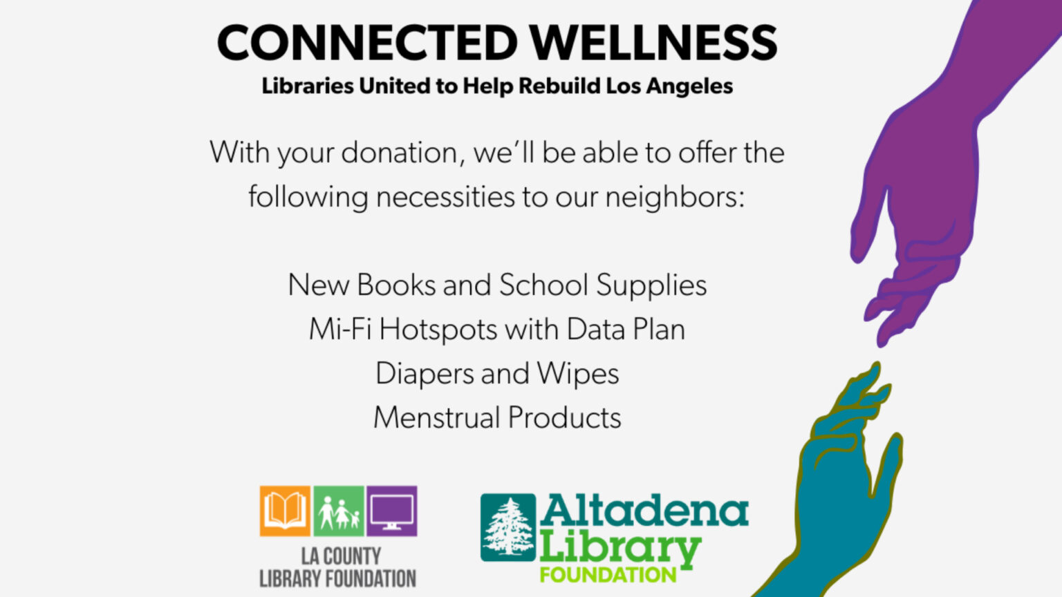 LA County Library Announces Connected Wellness Campaign