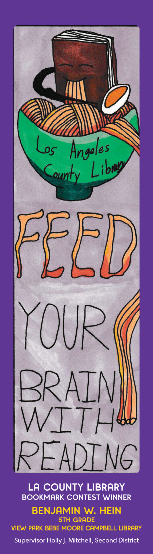 Bookmark Contest Winners | LA County Library